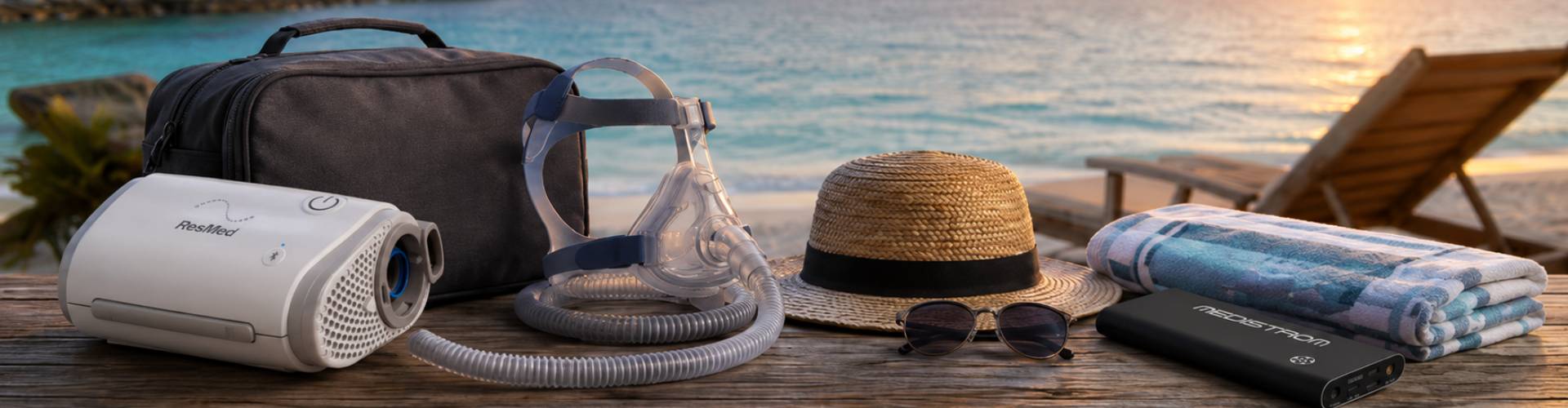 CPAP en vacances : peut-on faire une pause ? | La Clef du Sommeil